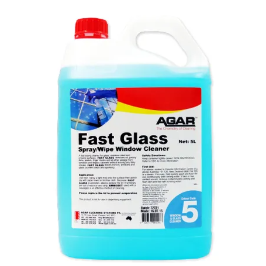 Agar Fast Glass 5L in Melbourne - Vic cleaning Products